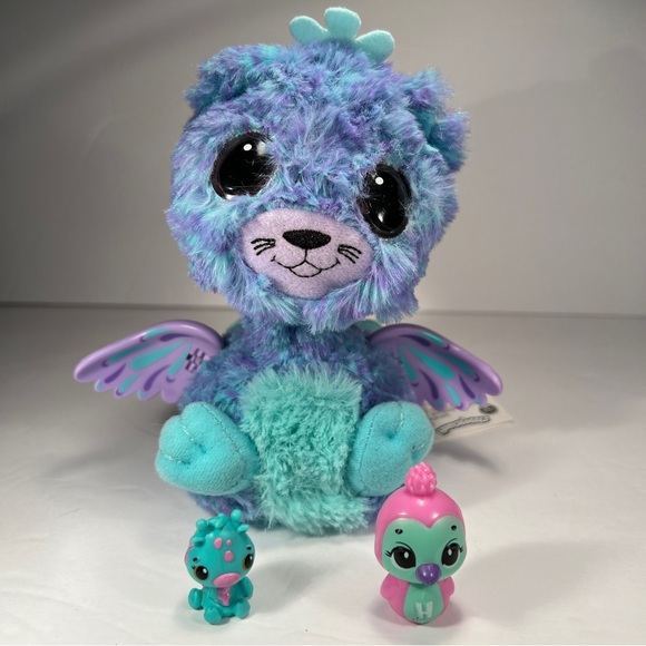 Hatchimals | Toys | Hatchimals 6 Peacat Purple Blue Peacock Cat ...